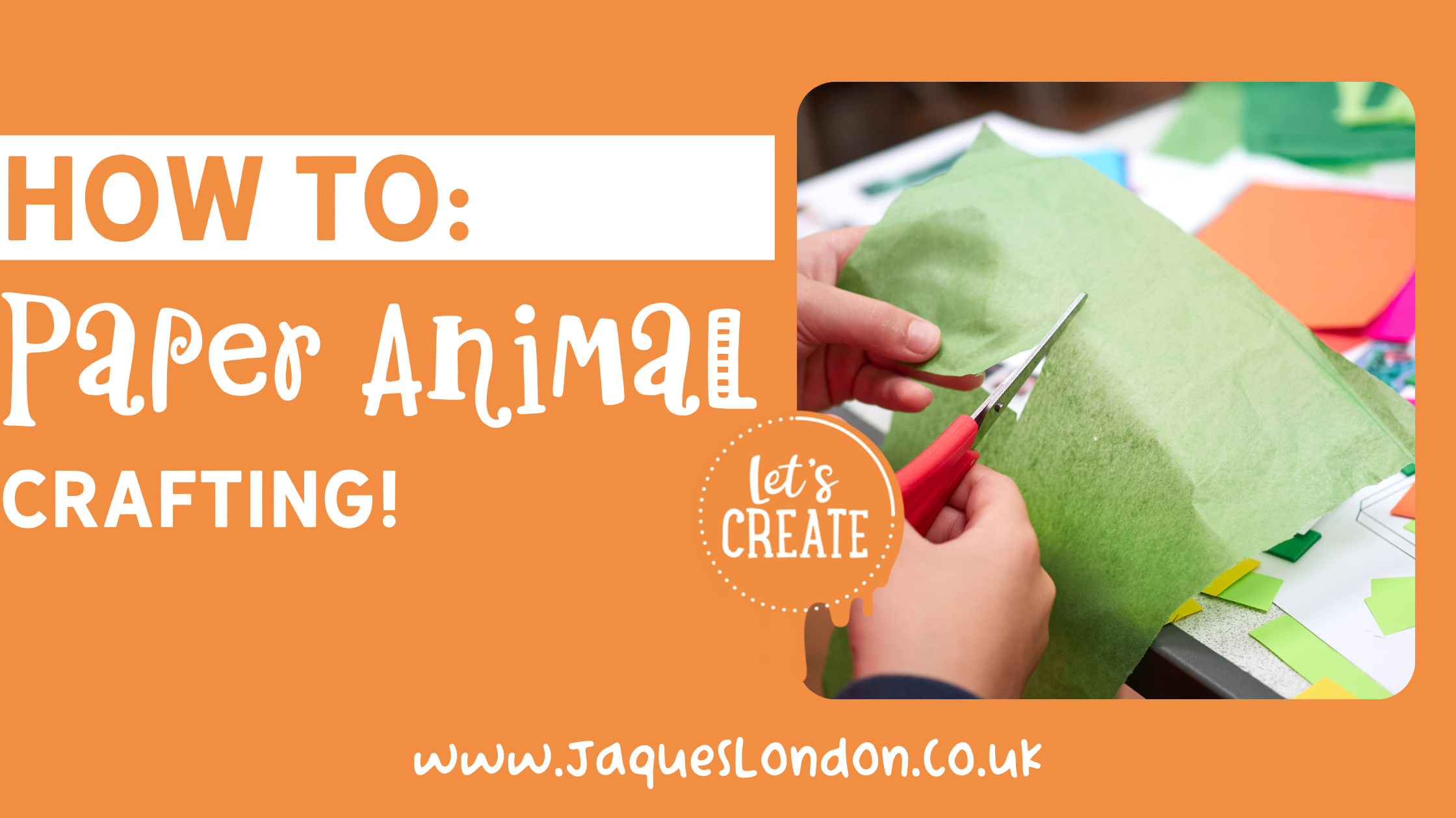 Paper Animal Craft Activities for Kids – Jaques of London
