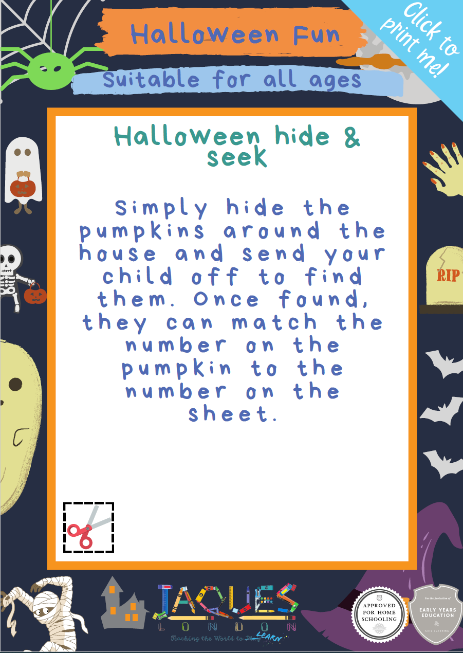 Halloween Pumpkin Hide and Seek – Jaques of London
