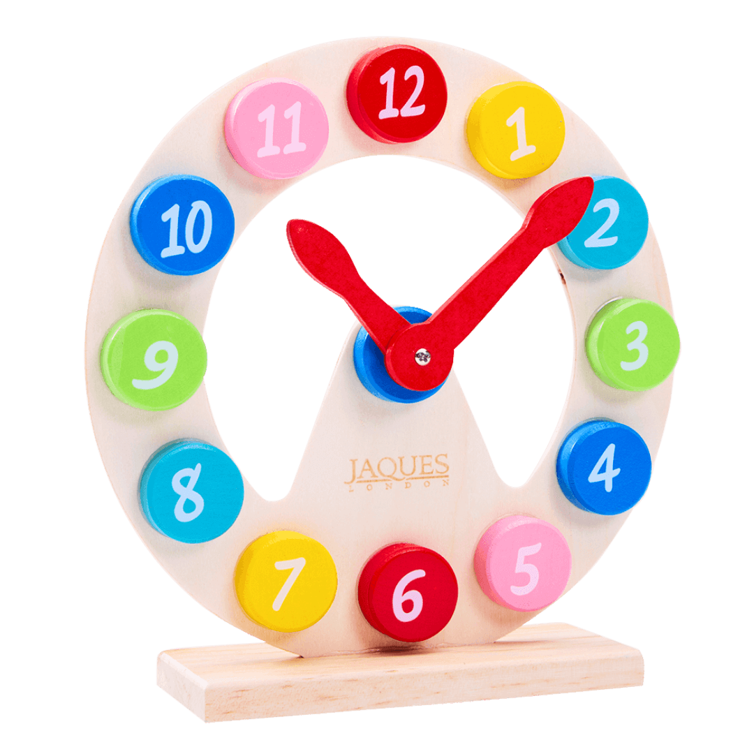 Wooden Teaching Clock Learning Clock For Kids Wooden Teaching Clock Learning Clock For Kids