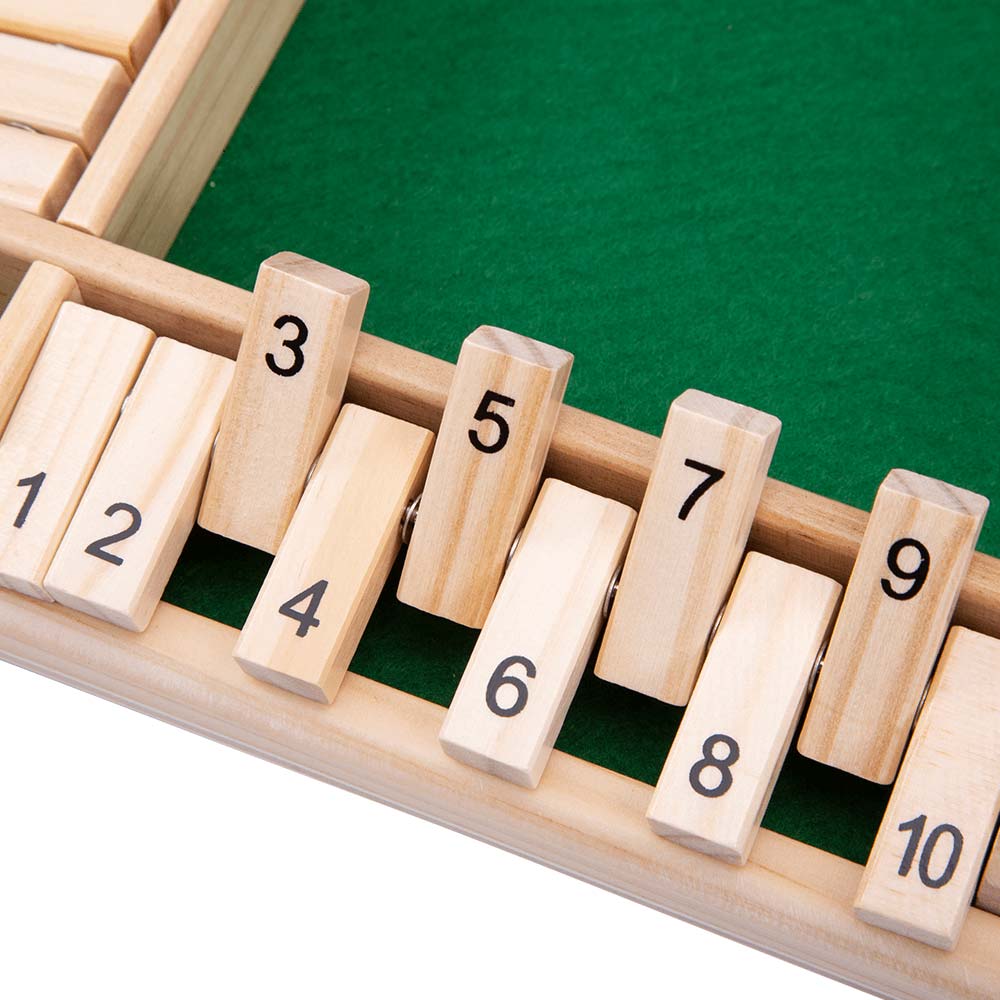 Wooden Game | Shut The Box – Jaques of London