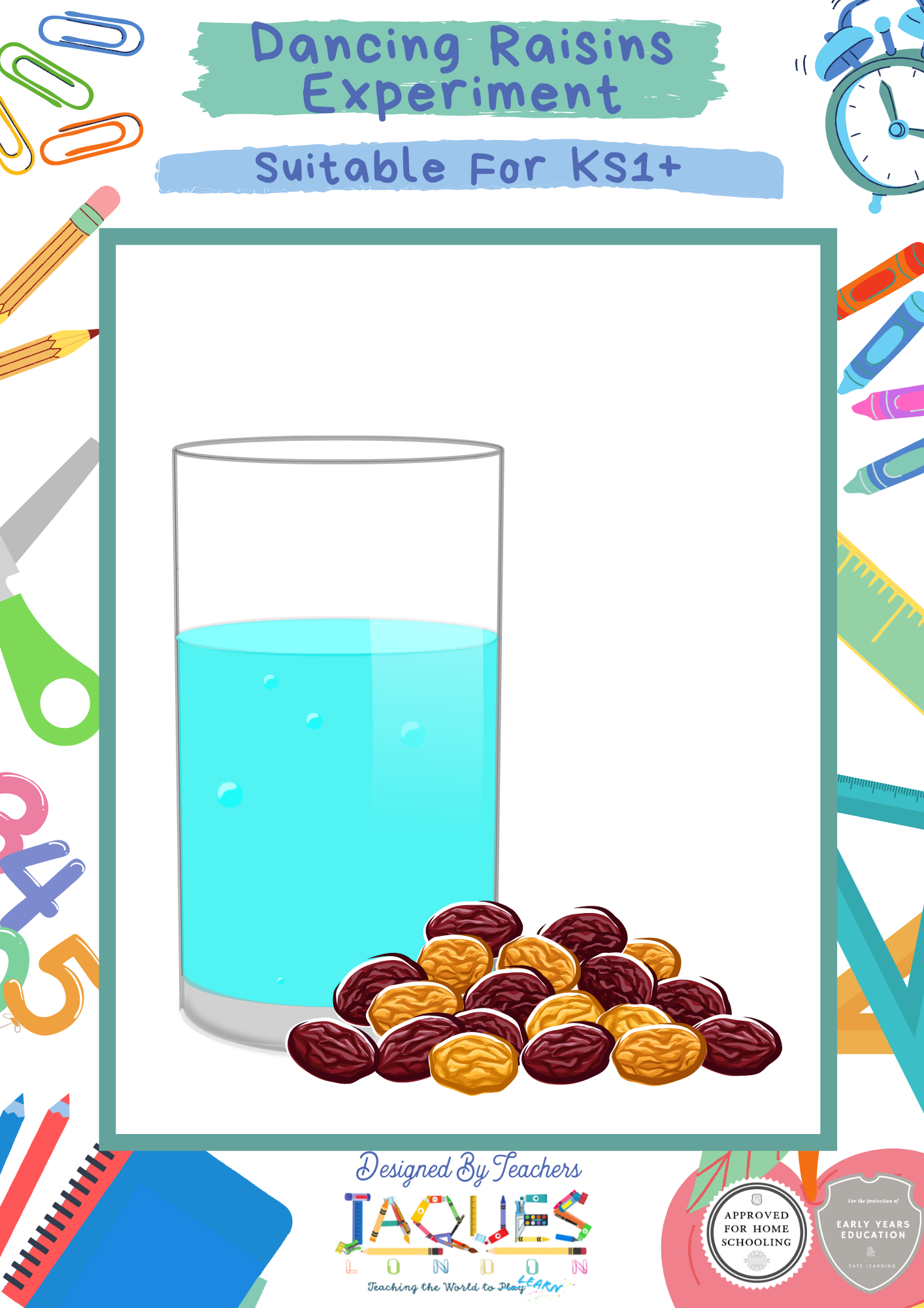 Dancing Raisins Science Experiment – Jaques of London