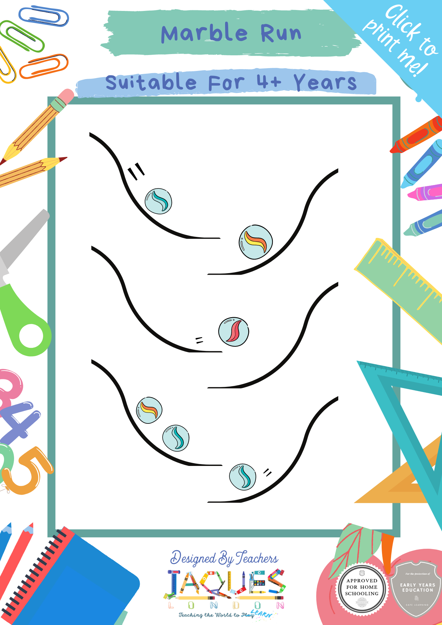 Marble Run – Jaques of London