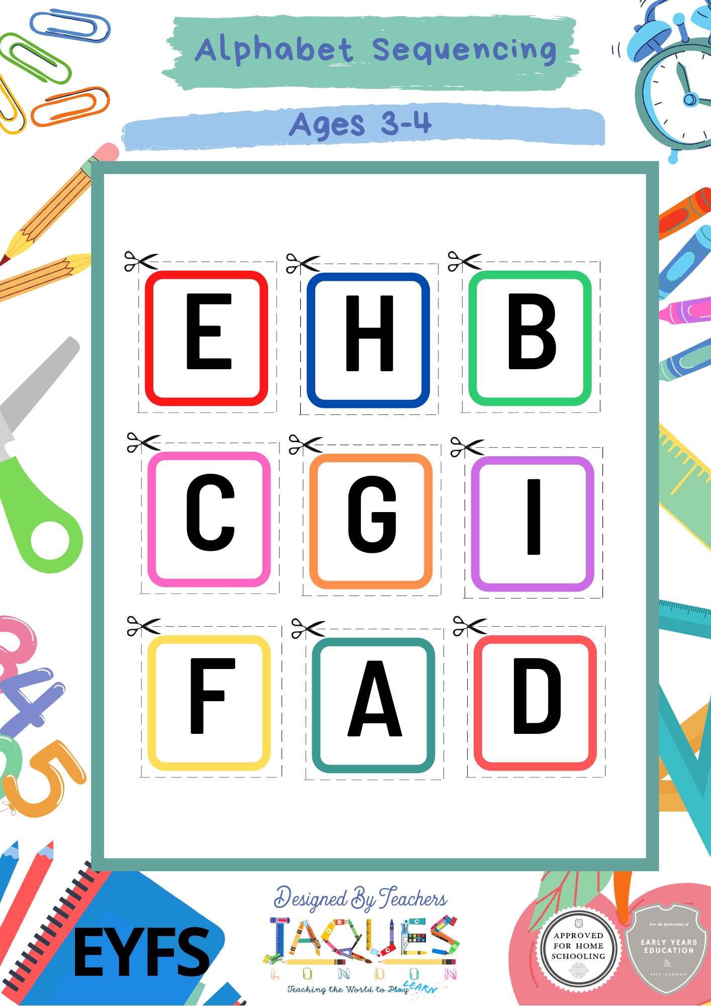 Alphabet Sequencing – Jaques of London