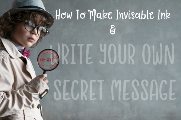 Invisible Ink | Become a Detective For Kids – Jaques of London