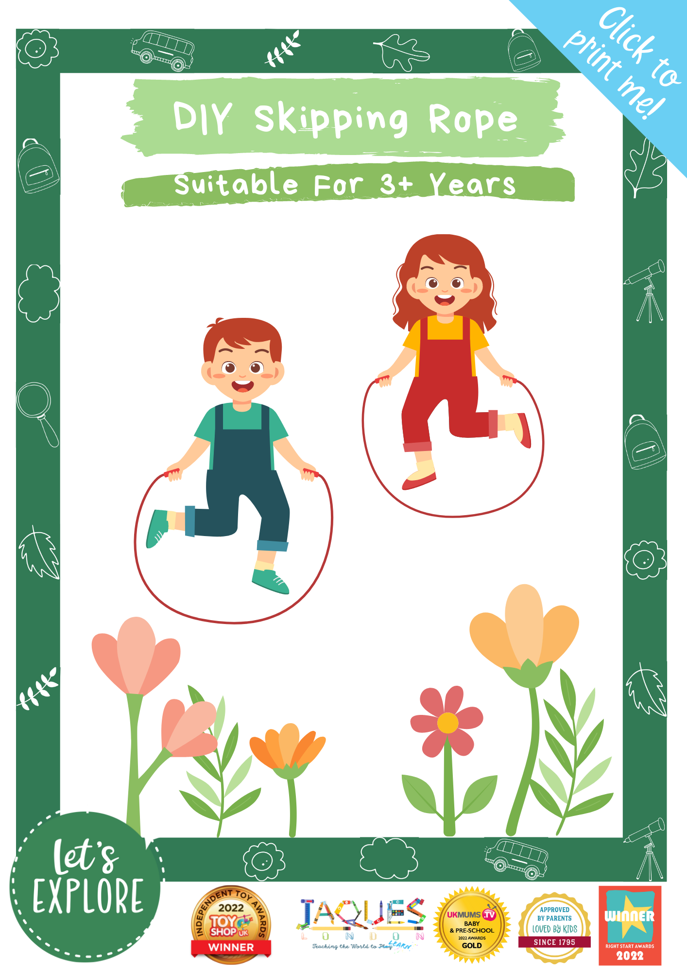 DIY Skipping Rope – Jaques of London