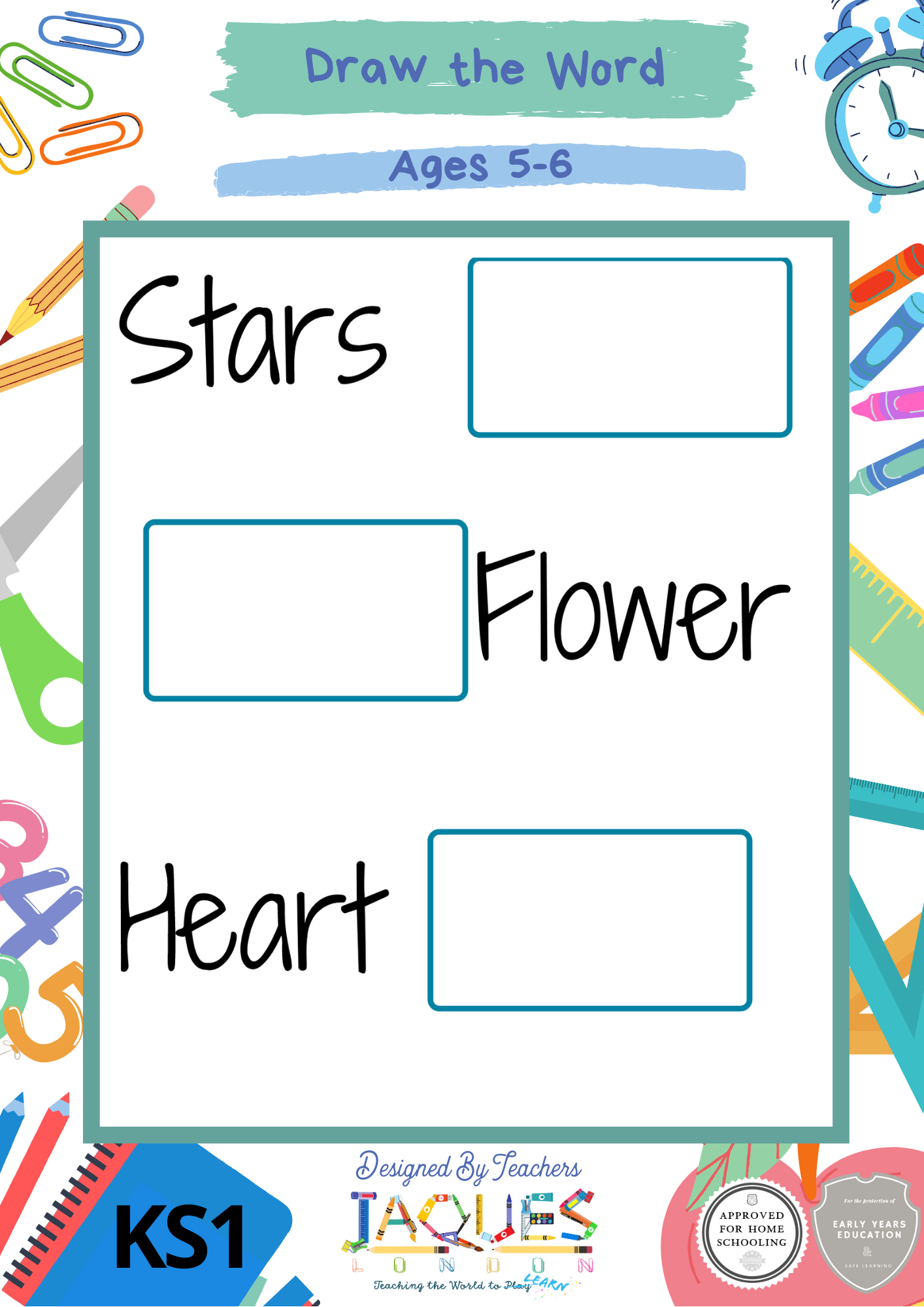 Draw the Word - Key Stage 1 – Jaques of London