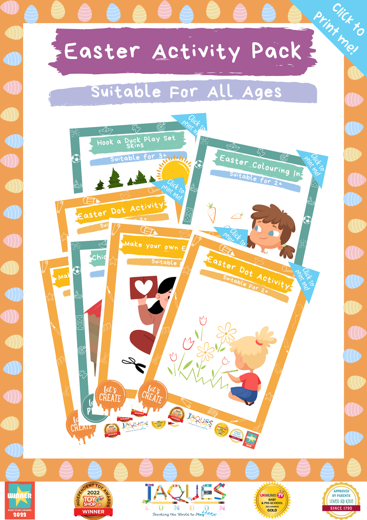 Easter Activity Pack – Jaques of London