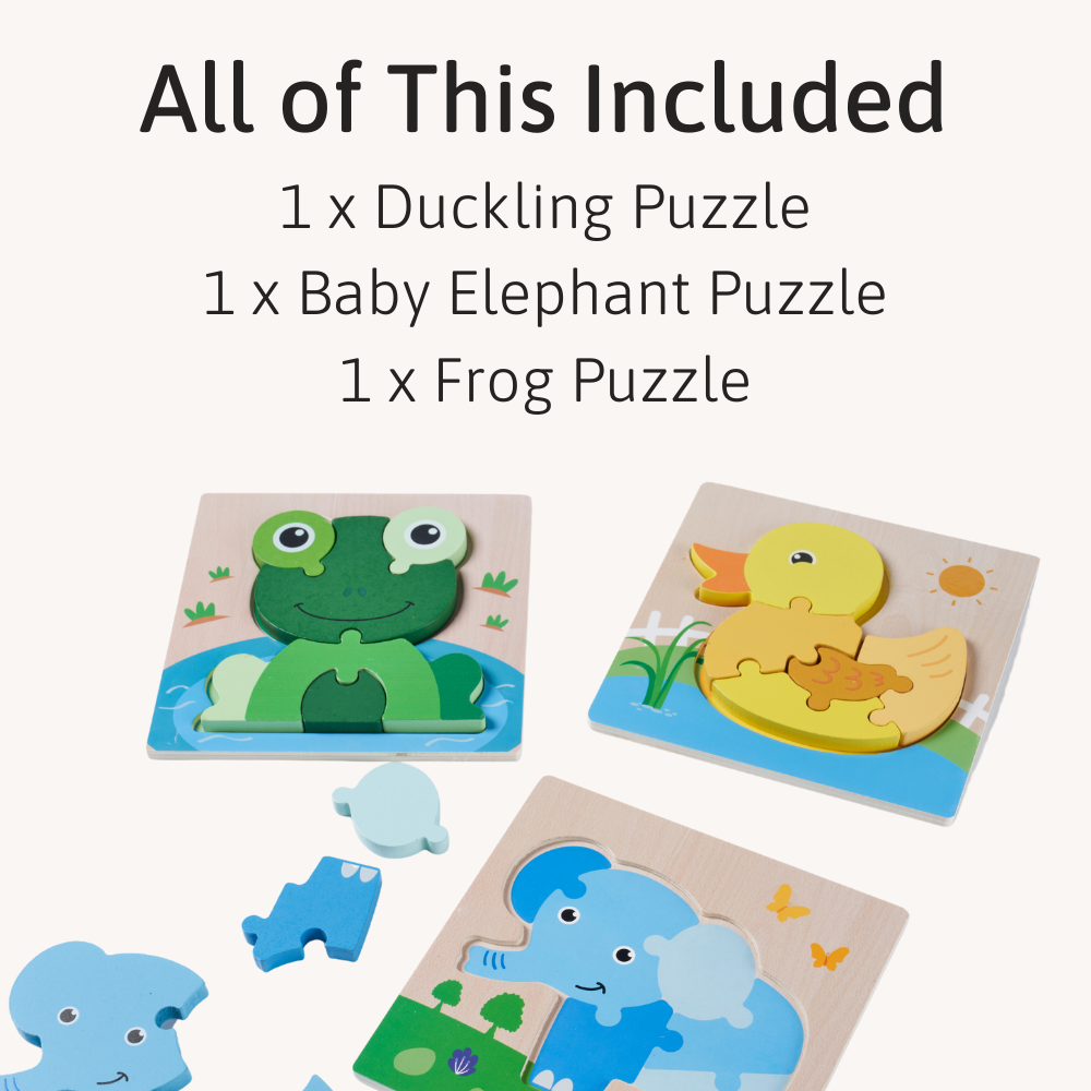 Baby Puzzle | Wooden Toddler Toy – Jaques of London