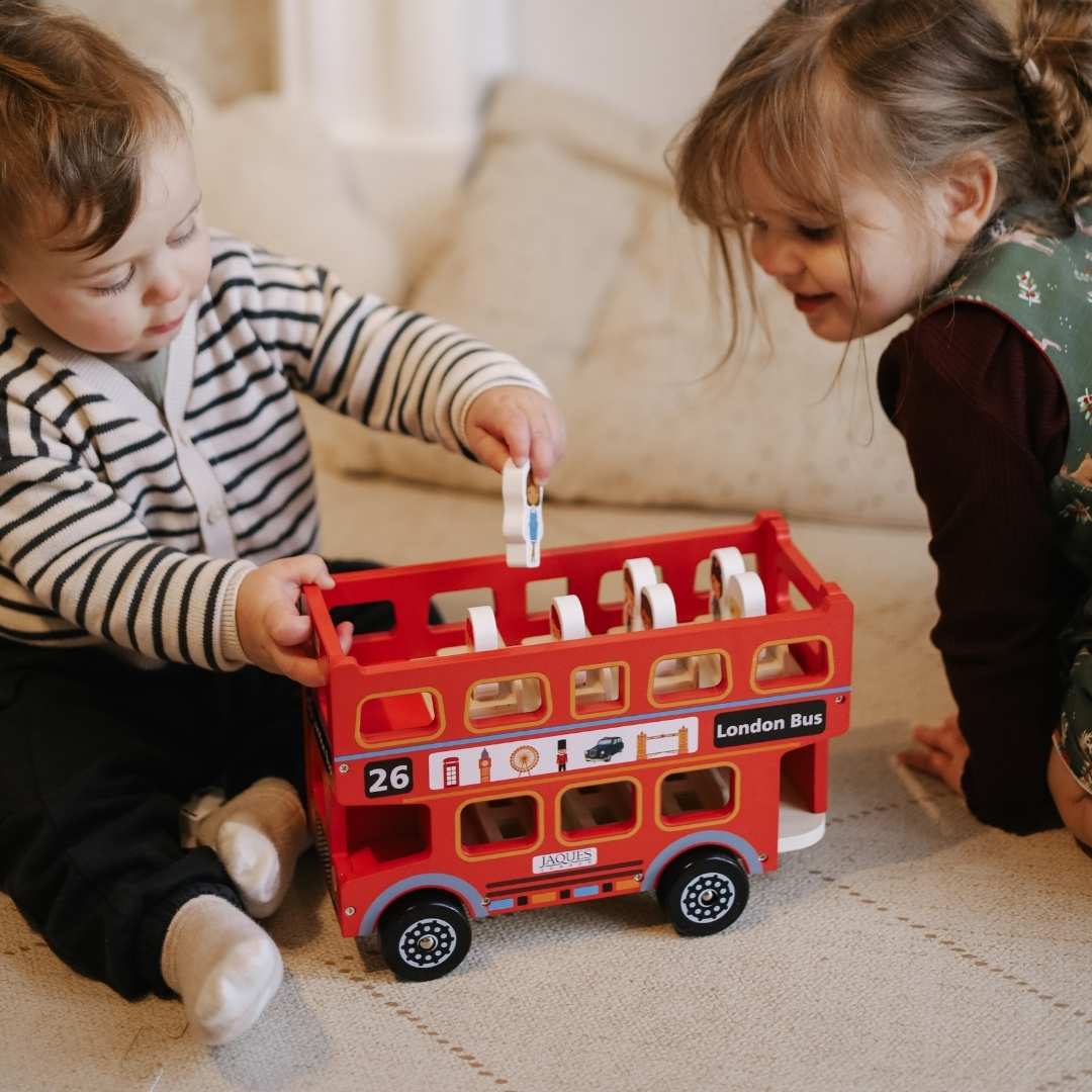 Toy London Bus | Wooden Toy – Jaques of London