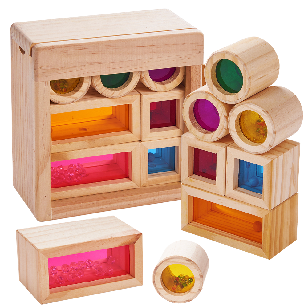 Wooden Baby Blocks | Sensory Toy