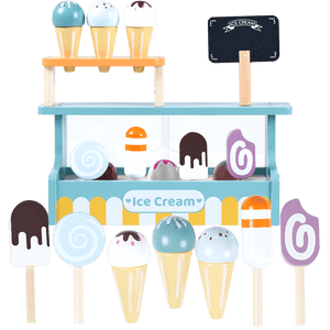 Wooden Ice Cream Counter | Wooden Play Food – Jaques of London