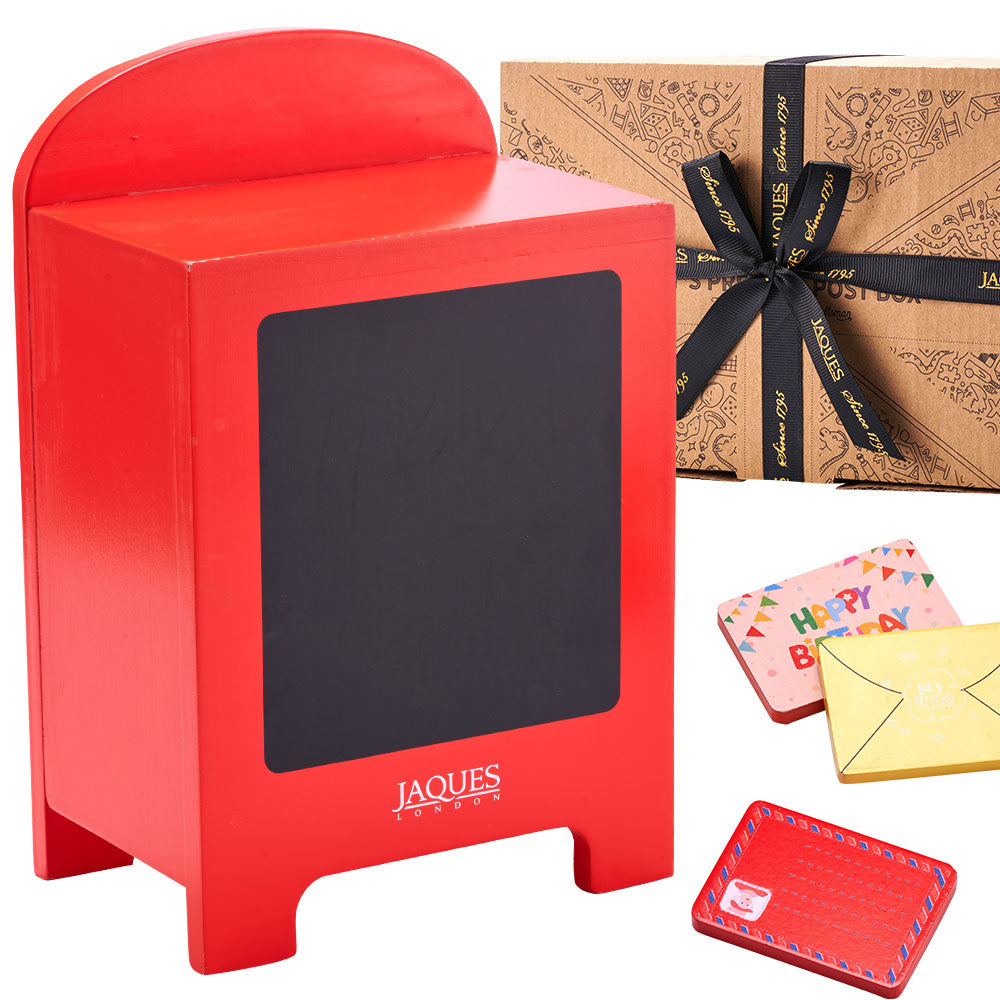 Wooden Post Box | Kids Pretend Play Toy – Jaques of London