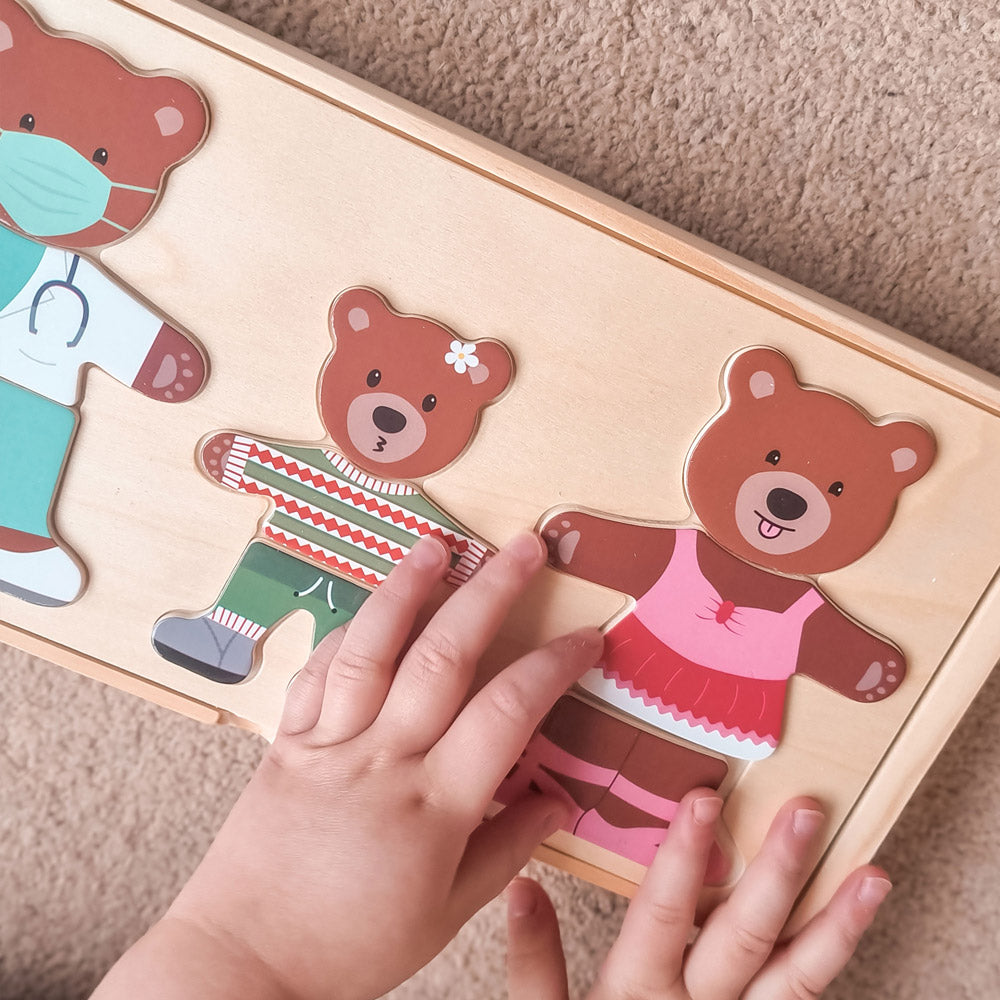 Wooden Puzzle Games | Dress Up Game