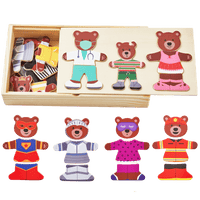 Wooden Puzzle Games | Dress Up Game