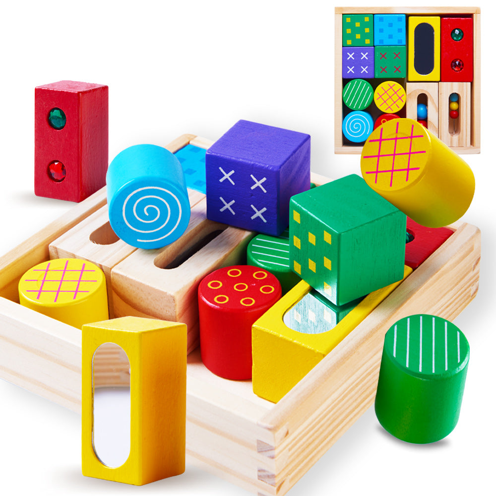 Wooden Sensory Blocks | Toys for 2 year olds