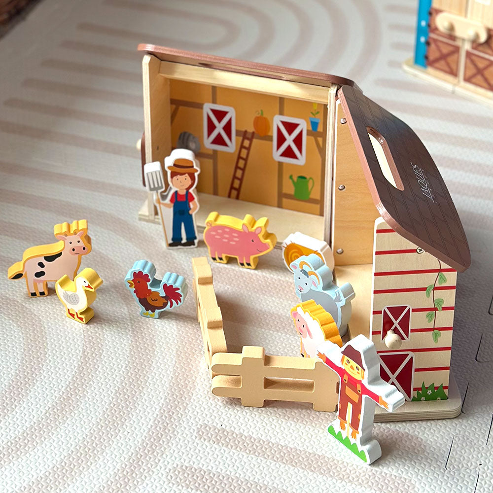 The Friendly Farm | Wooden Farm Toy – Jaques of London