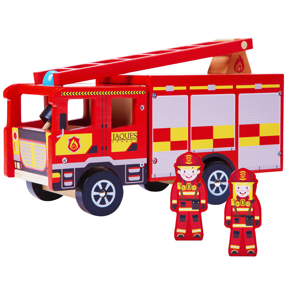 Wooden Fire Engine | Montessori Toy