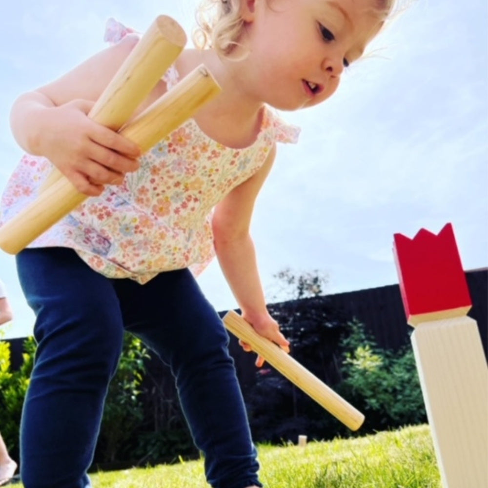 Kubb Game Set | Outdoor Garden Games – Jaques of London