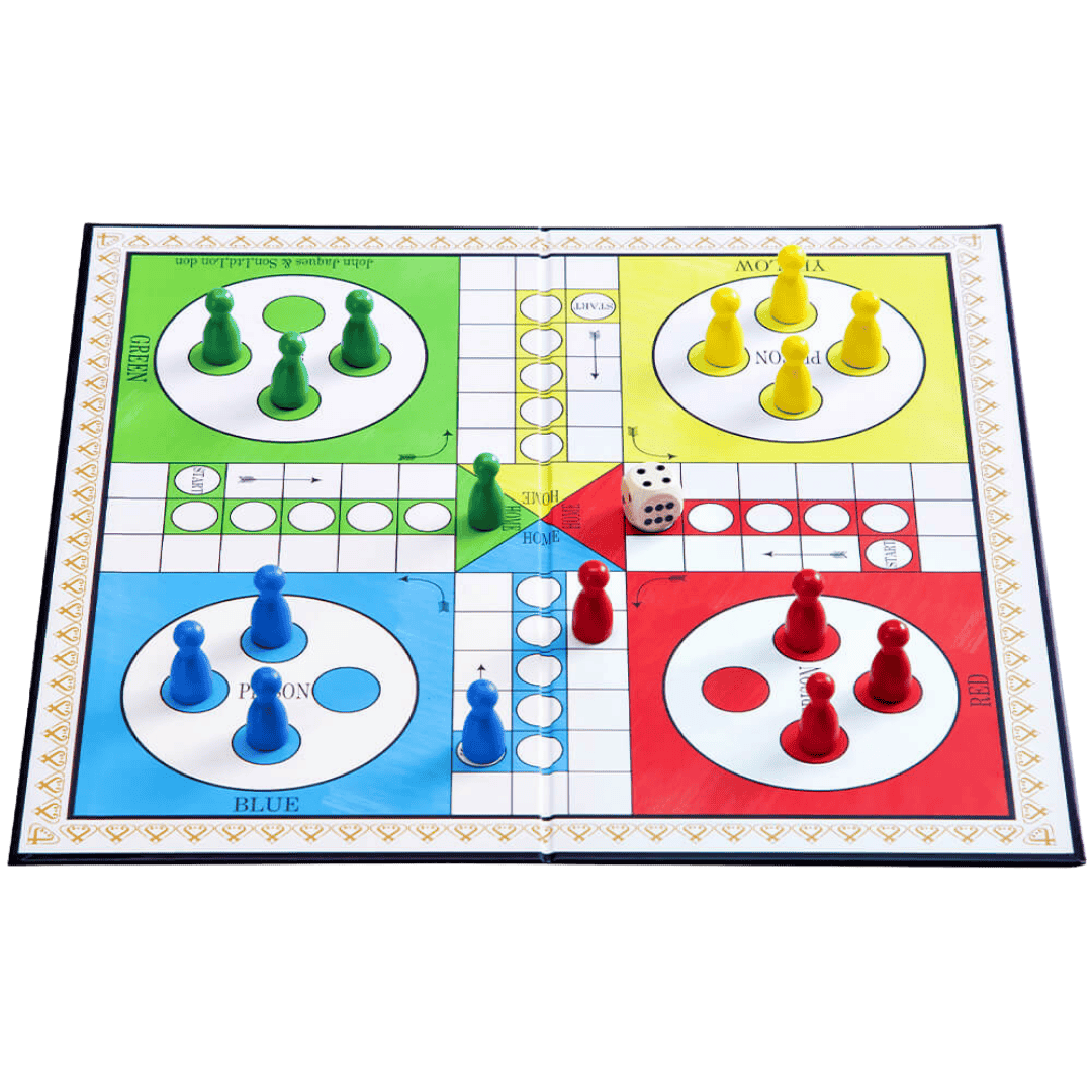 Ludo Board Game | 12" Folding Ludo Board – Jaques of London