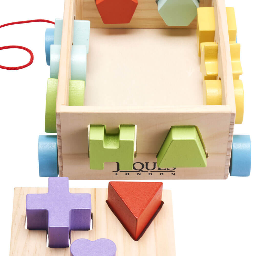 Pull Along Shape Sorter | Shape Sorting Toy – Jaques of London