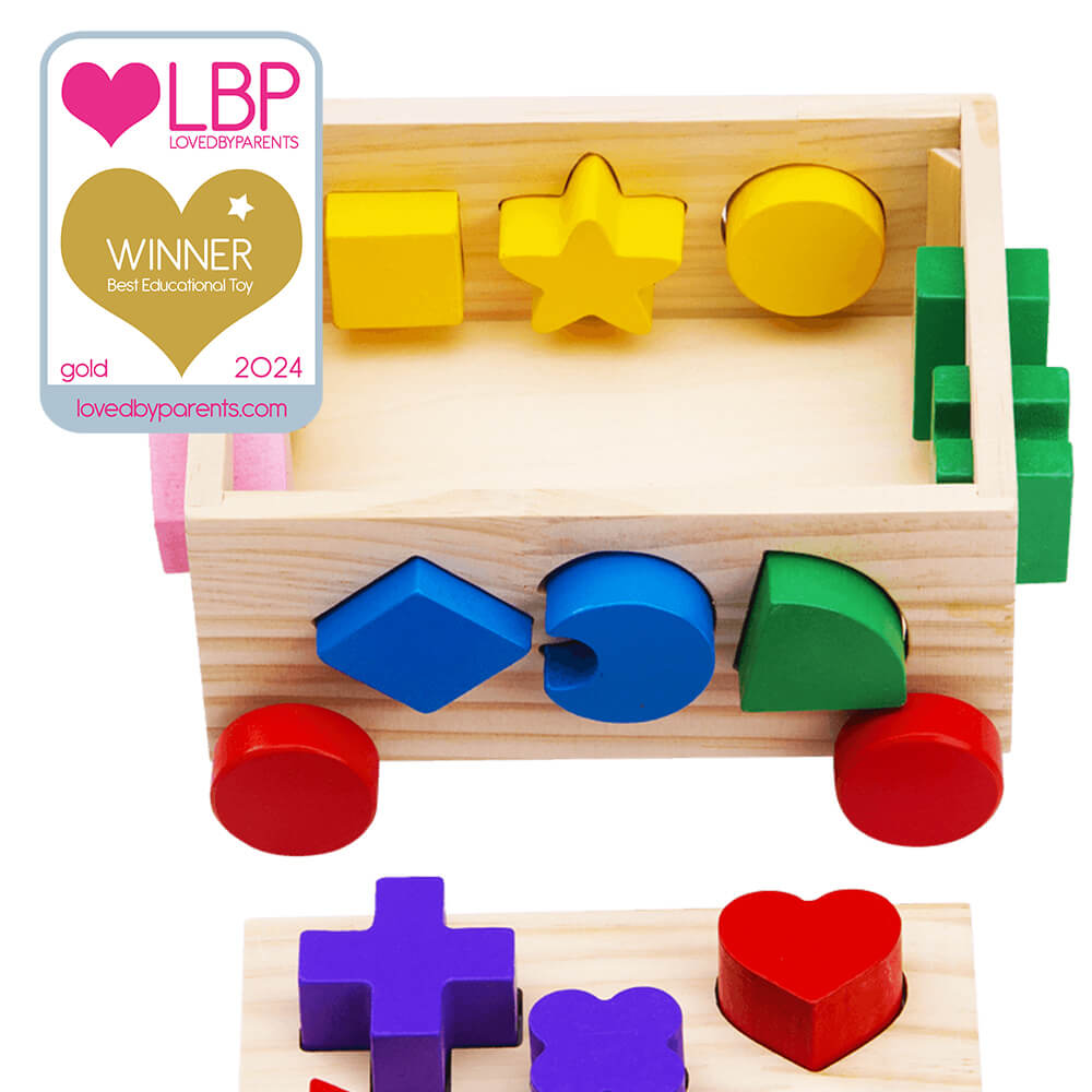 Pull Along Shape Sorter | Shape Sorting Toy