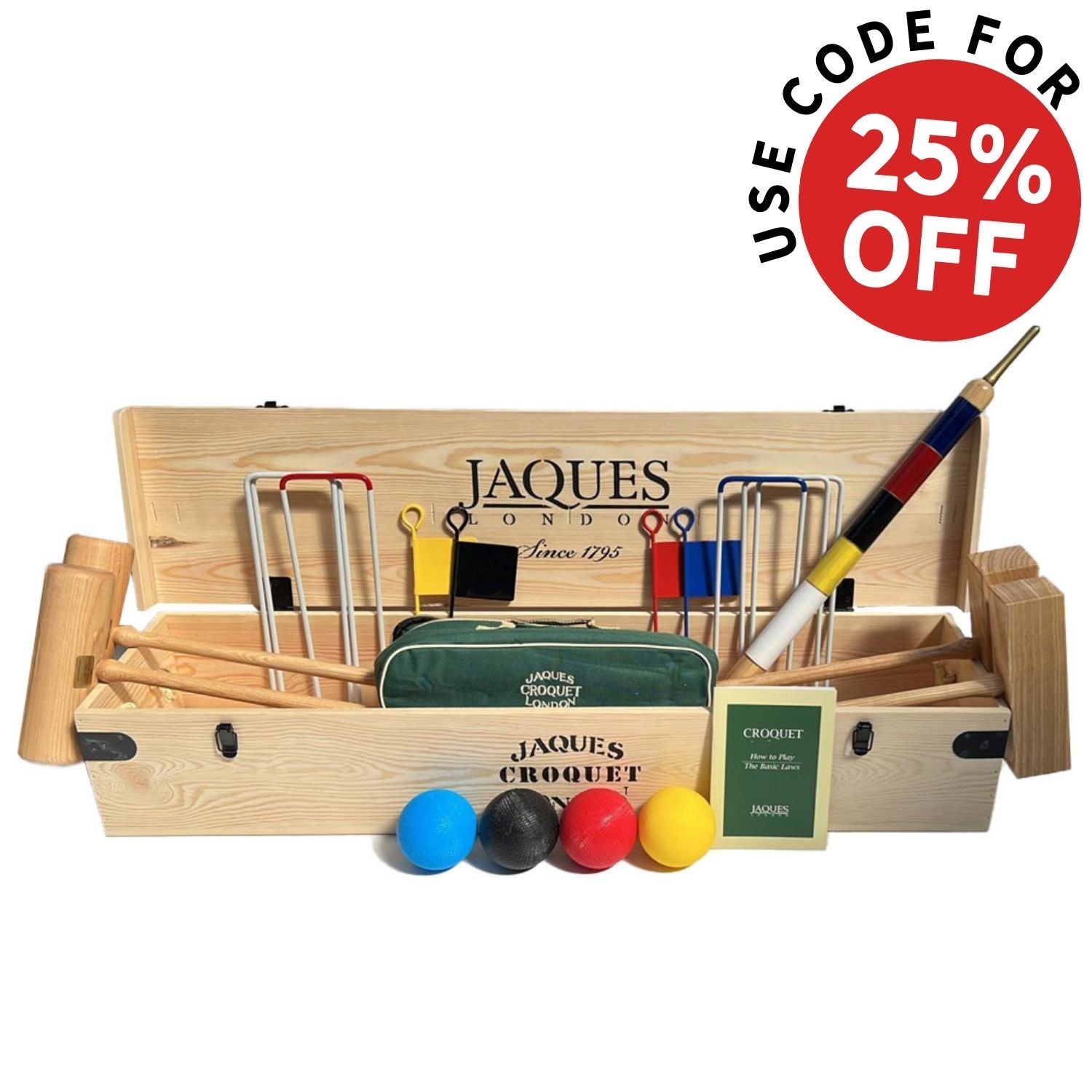 Croquet Sets | Croquet Set Range From Jaques of London