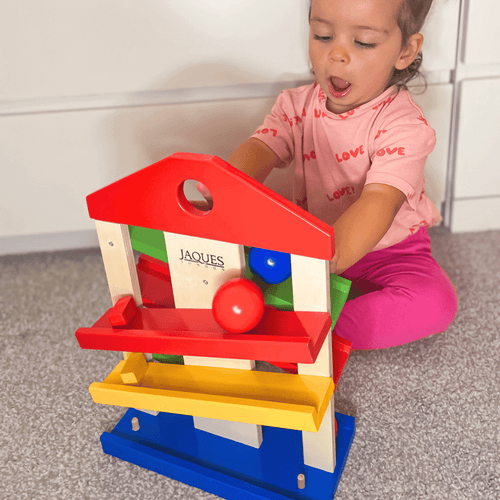 Ball Track - Wooden Ramp Toy – Jaques of London