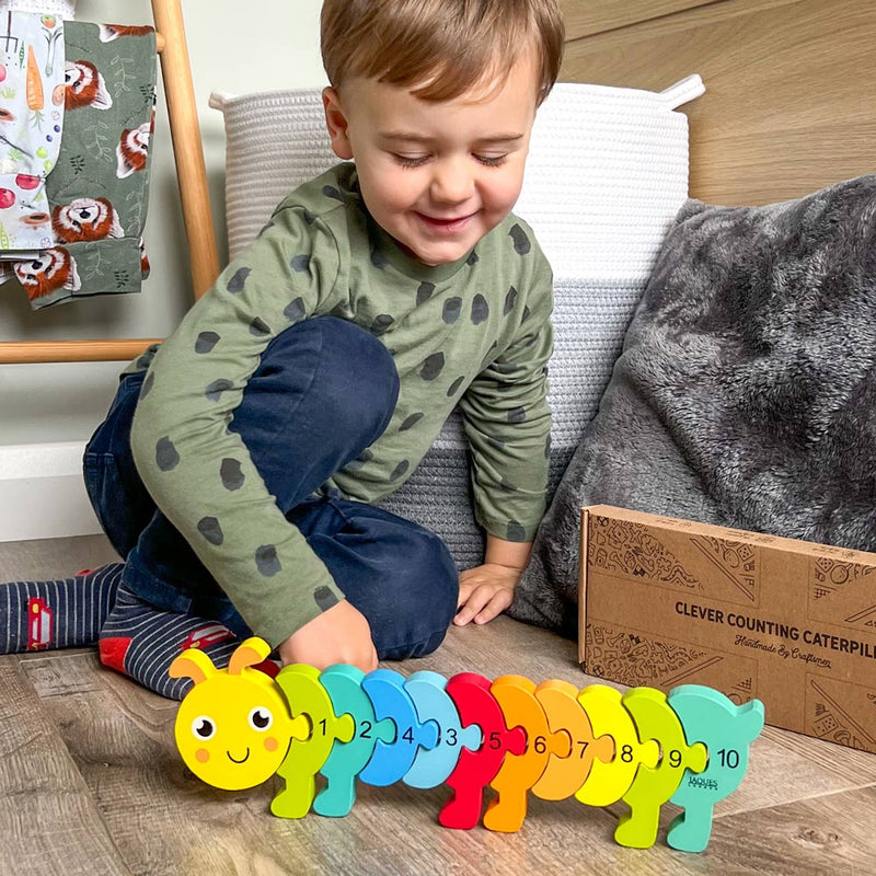 Counting Caterpillar | Number Puzzle