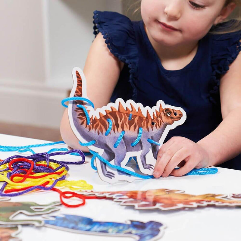 Dinosaur Puzzle | Threading Toys