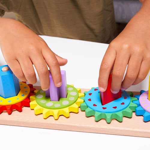 Wooden Cogs Toy | 3D Puzzles for Kids – Jaques of London
