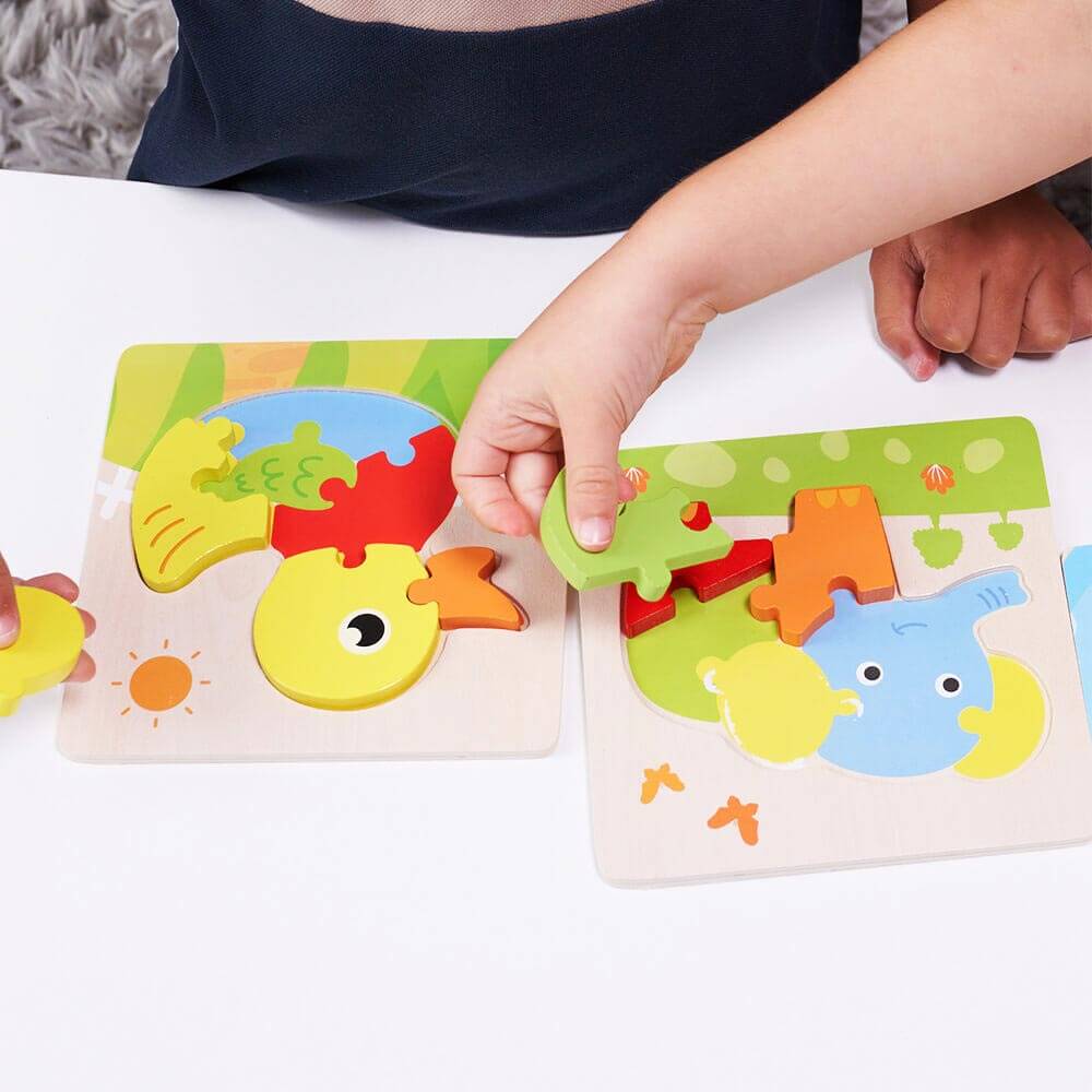 Baby Puzzle | Wooden Toddler Toy