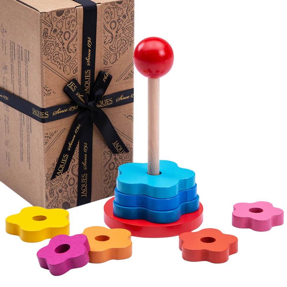 Stacking Toy | Wooden Rainbow Toy – Jaques of London