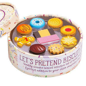 Wooden Biscuits Toy | Play Food