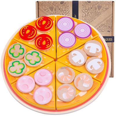 Wooden Pizza Toy | Pretend Play Food