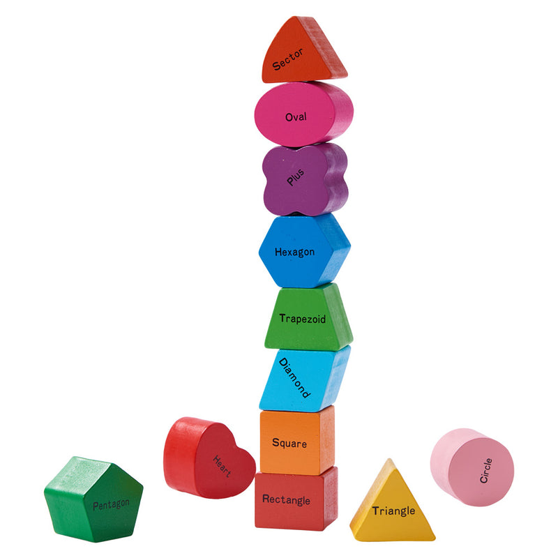 Shape Sorter | Wooden Shape Sorting Baby Toys | Jaques of London