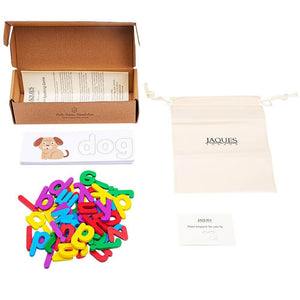 Kids' Spelling Game | Wooden Letters & Word Cards